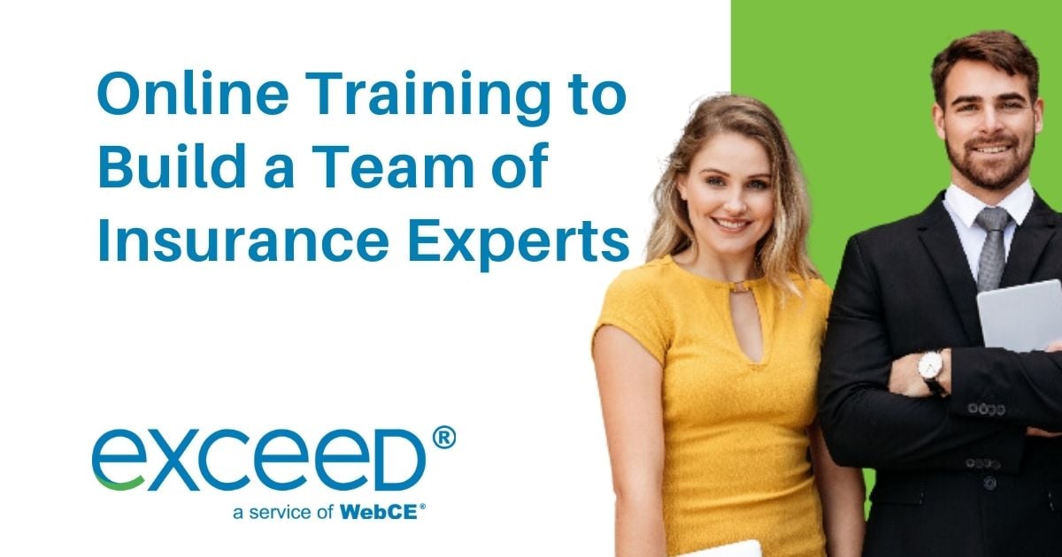 EXCEED Insurance Training | Insurance Producer & CSR Training | WebCE